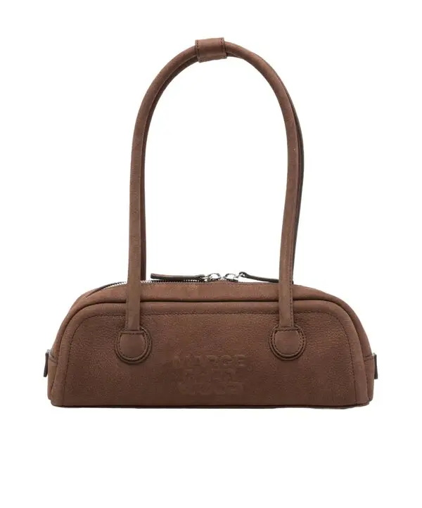 MARGESHERWOOD Zippered Handbag - Brown