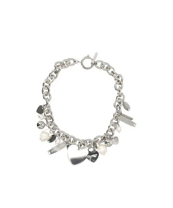 JUSTINE CLENQUET Britt Charm Chain Necklace