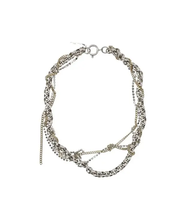 JUSTINE CLENQUET Celina Layered Chain Necklace