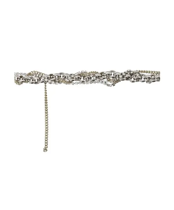 JUSTINE CLENQUET Celina Layered Chain Necklace