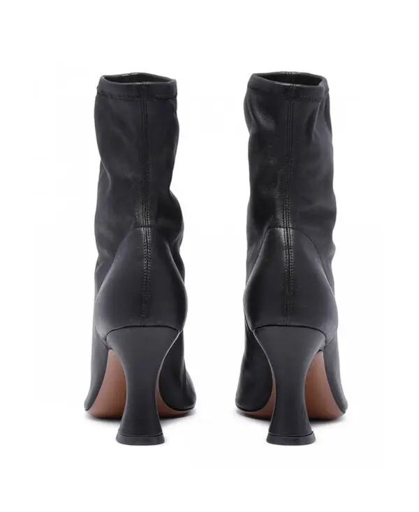 NEOUS Ran Stretch-design Leather Boots