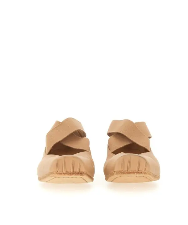 UMA WANG Square-toed Ballet Flats
