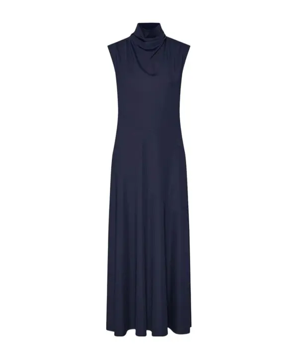 Marella High-neck Pleated Dress