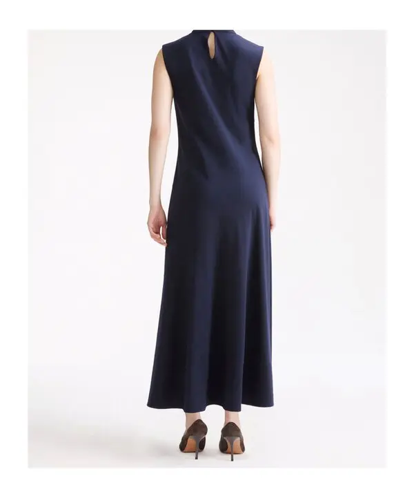 Marella High-neck Pleated Dress