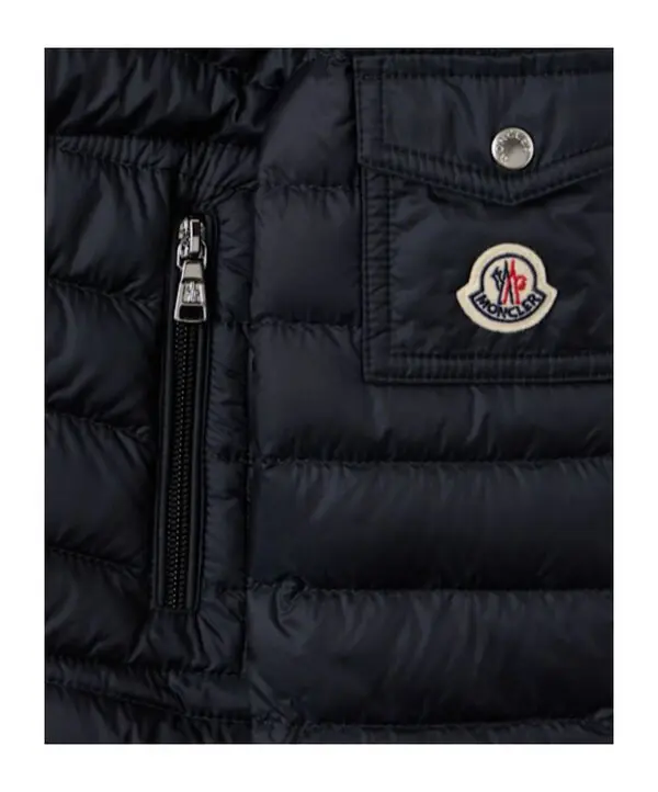 Moncler Lauros Nylon Down Jacket - Black