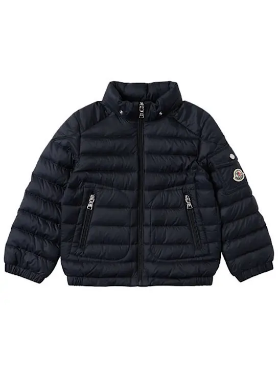 Moncler Lauros Nylon Down Jacket - Black