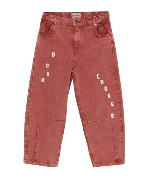 BOBO CHOSES Logo Print Pants