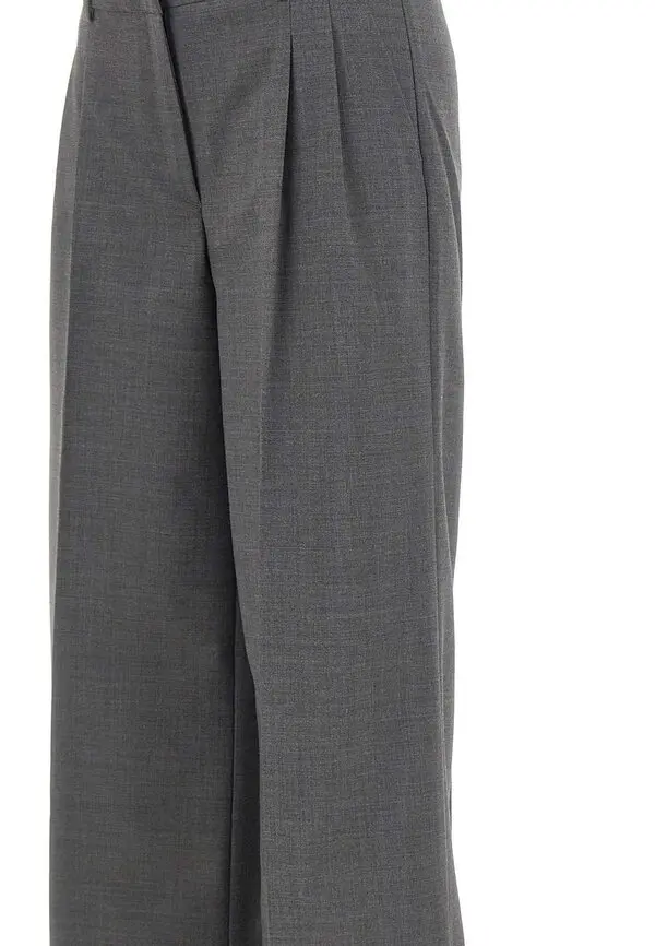 THE GARMENT Grand Pleated Wide-leg Pants