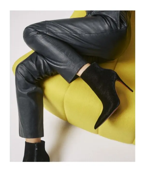 CHRISTIAN LOUBOUTIN Pointed Short Boots