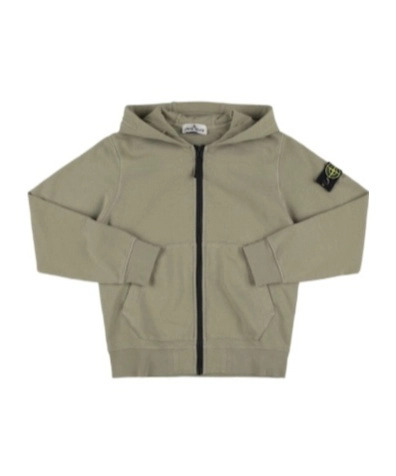 Stone Island Hooded Jacket - Nude
