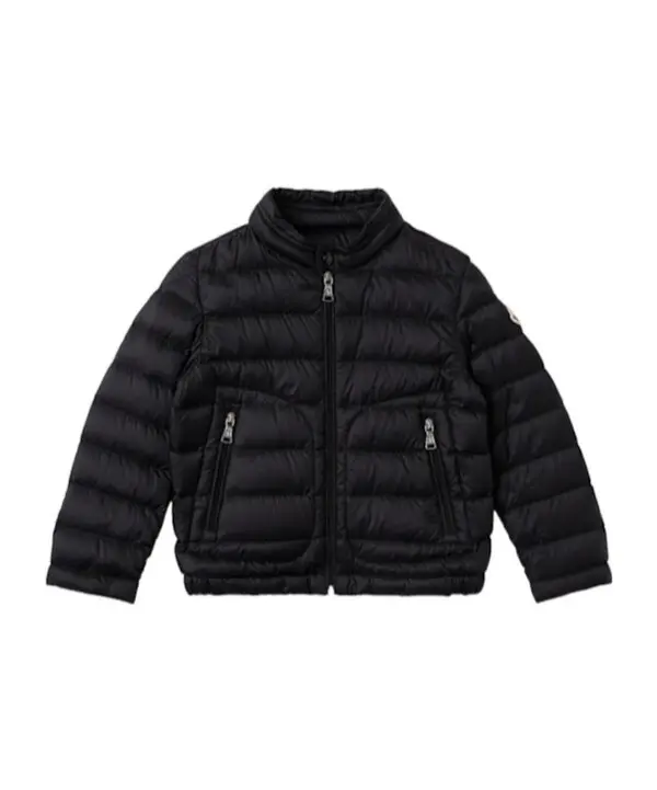 Moncler Acorus Nylon Packable Down Jacket - Black
