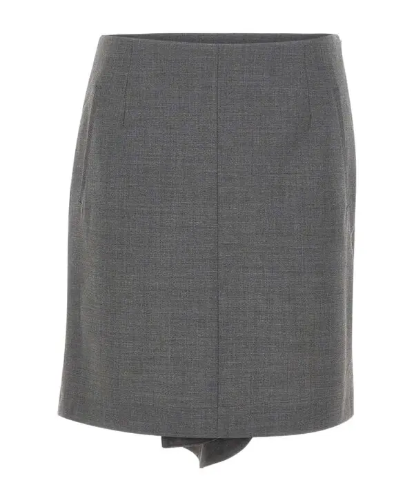 THE GARMENT Grand Slip Draped Mini Skirt