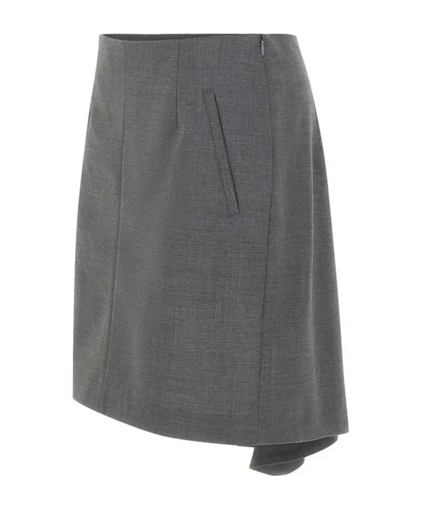THE GARMENT Grand Slip Draped Mini Skirt