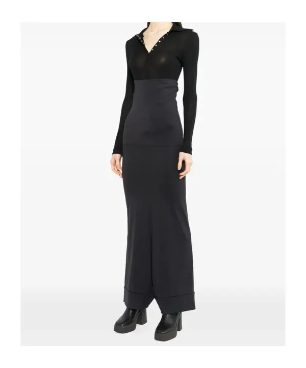 Junya Watanabe High-waisted Low-croteh Casual Trousers