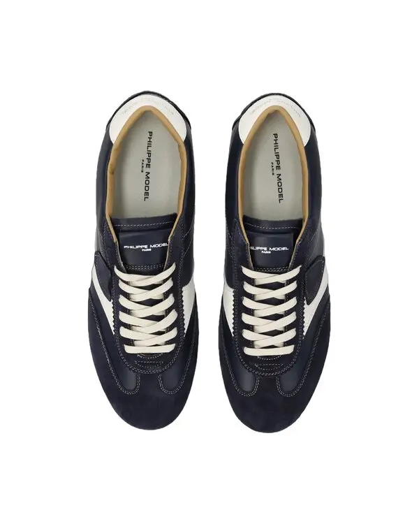 Philippe Model Suede Panel Low-top Sneakers
