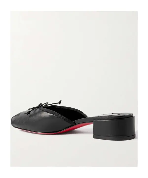 CHRISTIAN LOUBOUTIN Bow Muller Shoes