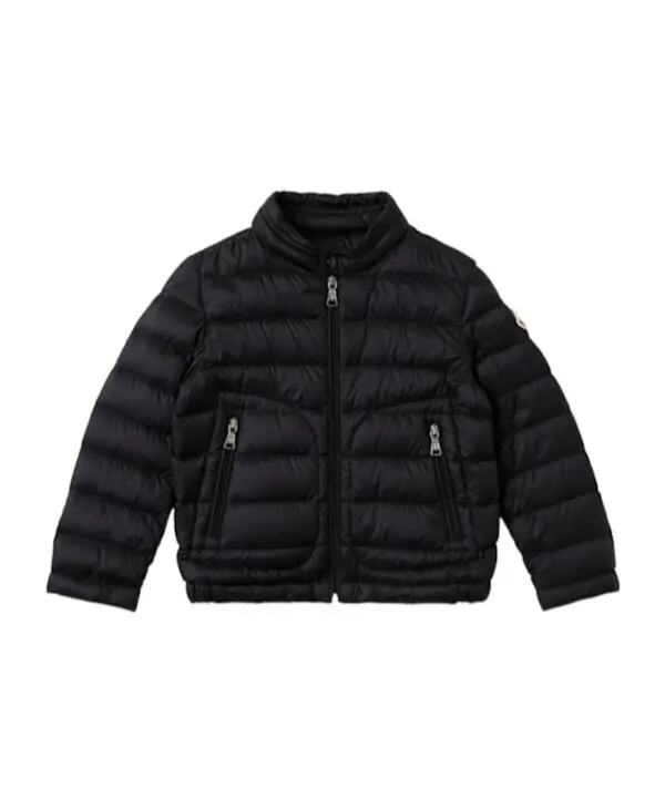 Moncler Acorus Nylon Packable Down Jacket - Black