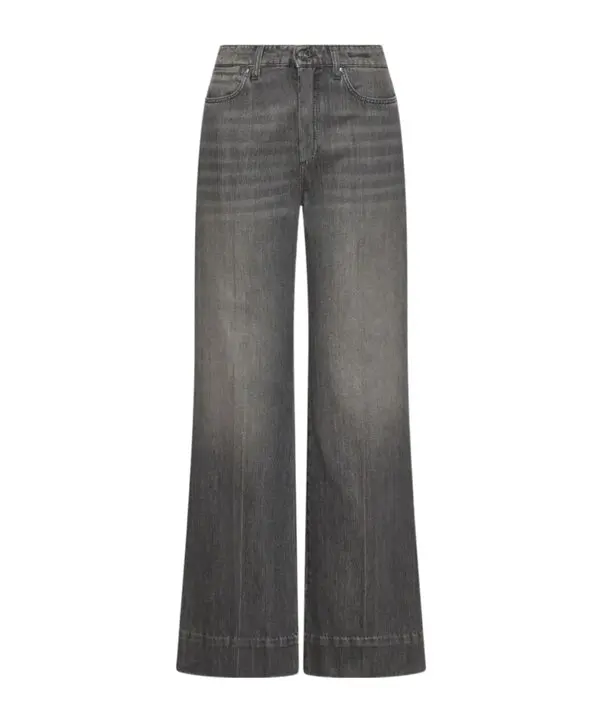 Marella Pleated-detail Denim Trousers