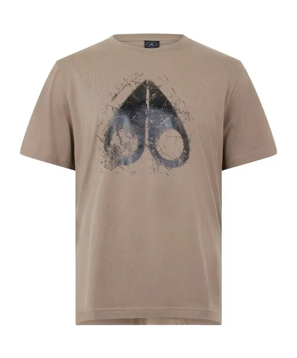 Moose Knuckles Heartprint Tshirt