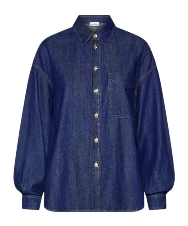 Marella Long-sleeve Button-down Shirt