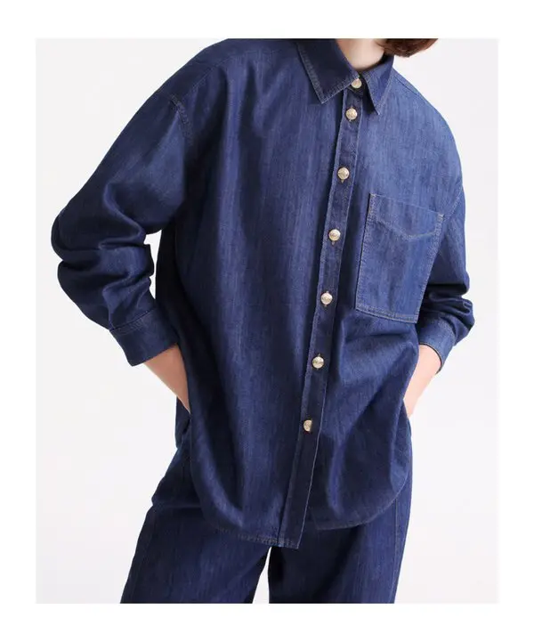 Marella Long-sleeve Button-down Shirt