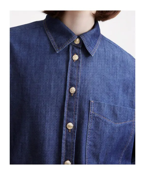 Marella Long-sleeve Button-down Shirt