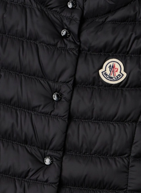 Moncler Packable Nylon Down Vest - Black