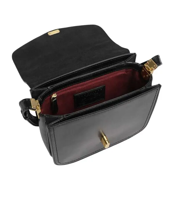 THE BRIDGE Flap Shoulder Bag - Nero