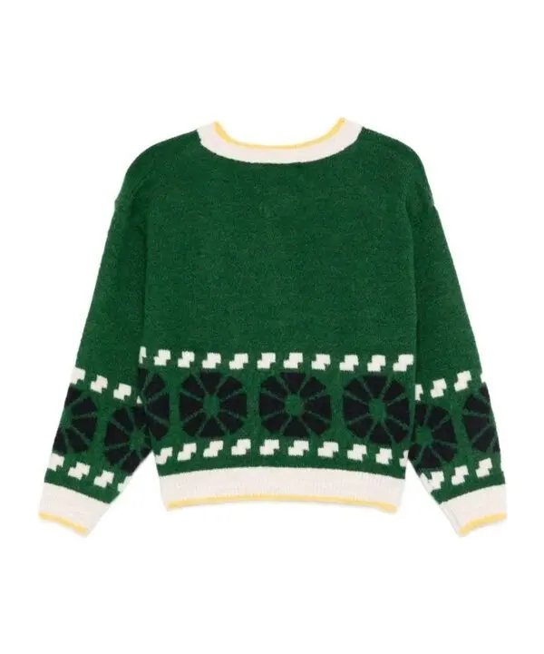 BOBO CHOSES Kaleidoscope Patterned Cardigan