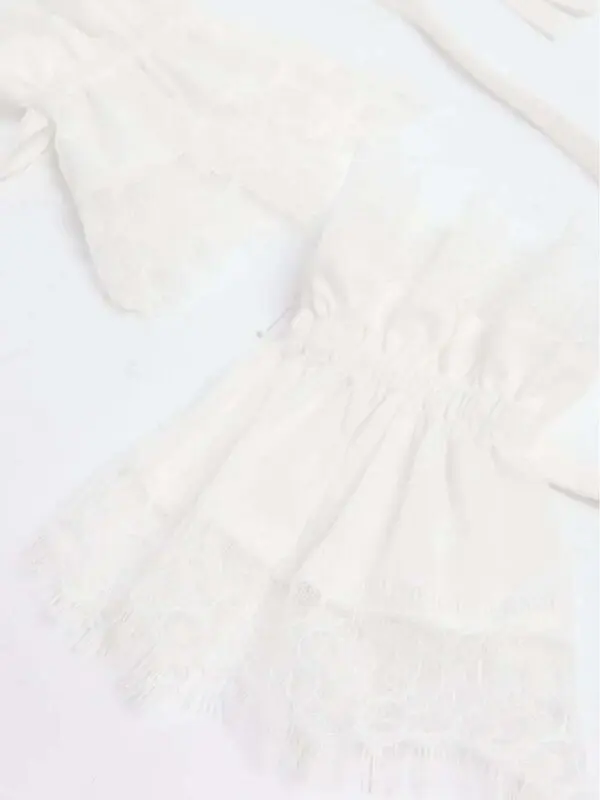 ANN DEMEULEMEESTER Lace-ruffled Cuffs