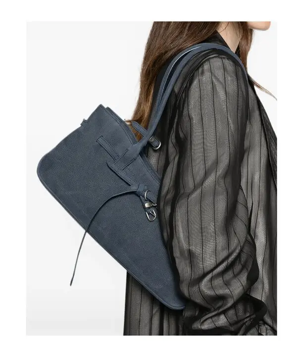 MARGESHERWOOD Zippered Shoulder Bag