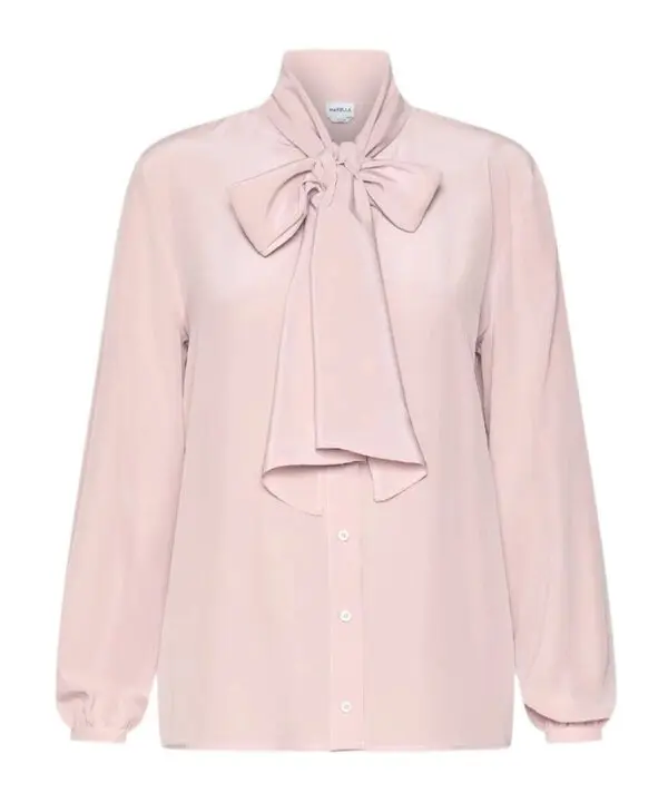 Marella Long-sleeve Button-up Shirt