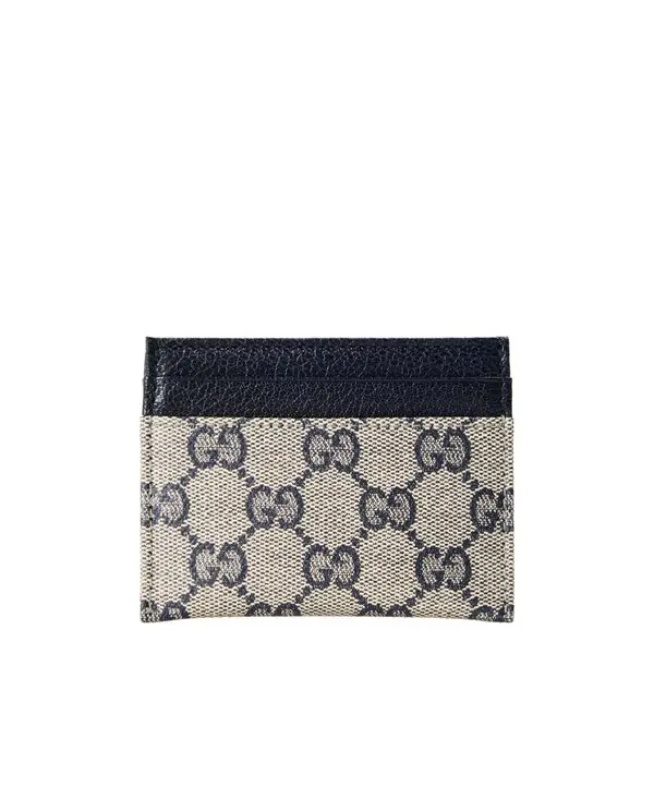 Gucci Monogramtrim Card Holder - Black