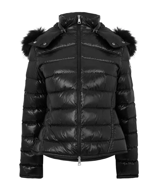 Moncler Glossy Short Down Jacket