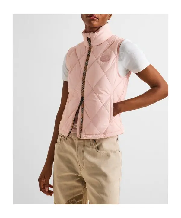 Burberry Diamond-quilted Gilet