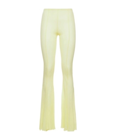 Blumarine Highwaist Wideleg Casual Trousers