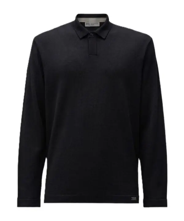 MASSIMO OSTI STUDIO Long-sleeved Polo Shirt