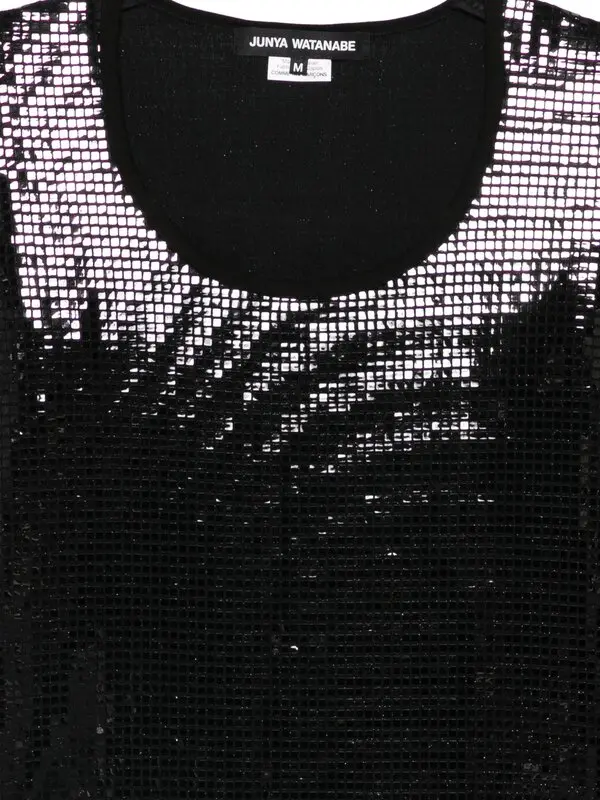 Junya Watanabe Sequin-embellished T-shirt