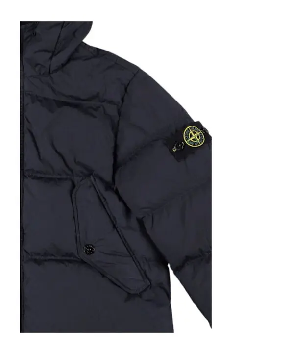 Stone Island Hooded Nylon Down Jacket