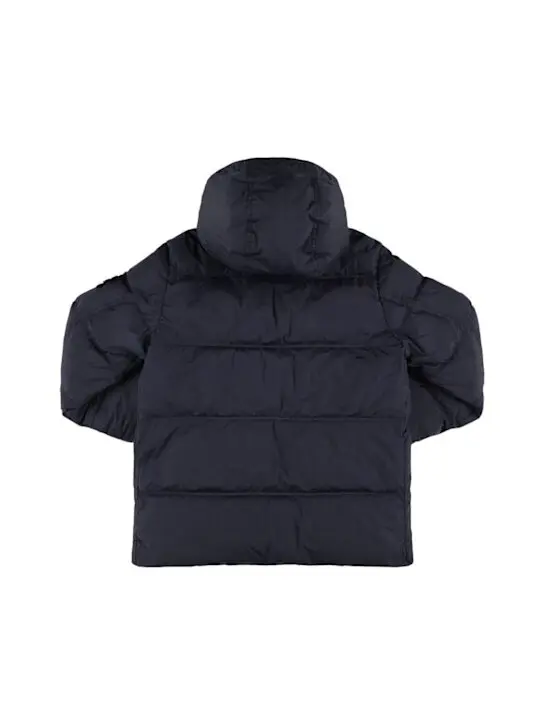Stone Island Hooded Nylon Down Jacket