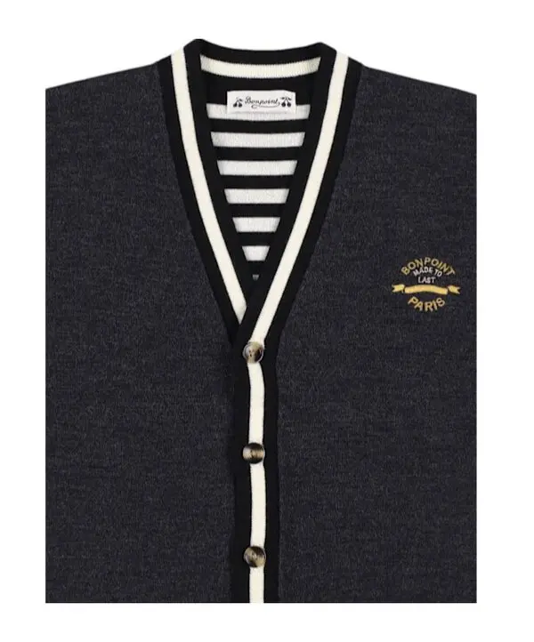 Bonpoint Wool Knit Cardigan
