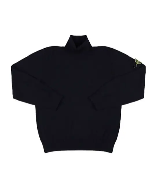 Stone Island Wool Knit Turtleneck Sweater
