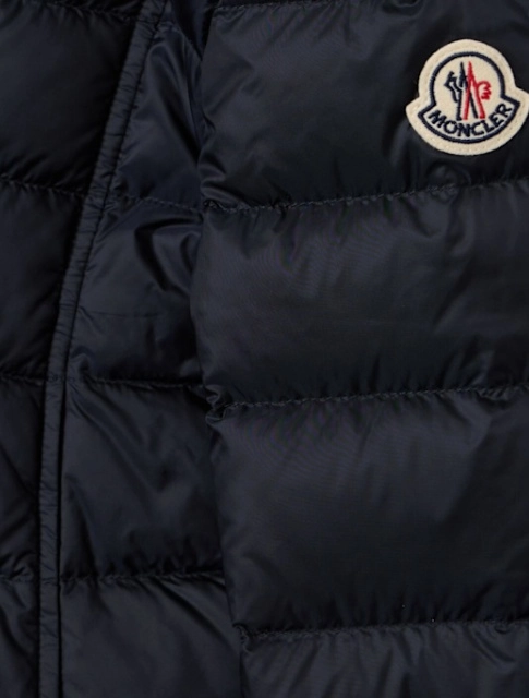 Moncler Square-quilted Nylon Down Jacket