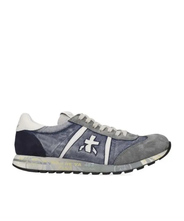 Premiata Lace-up Sneakers - Light Grey
