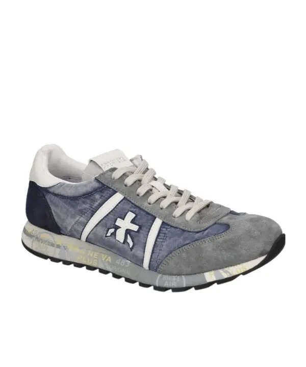 Premiata Lace-up Sneakers - Light Grey