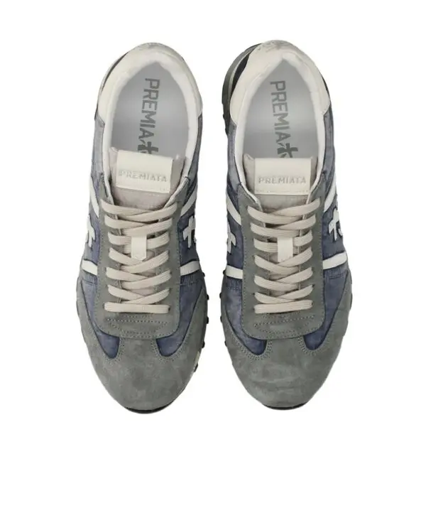 Premiata Lace-up Sneakers - Light Grey