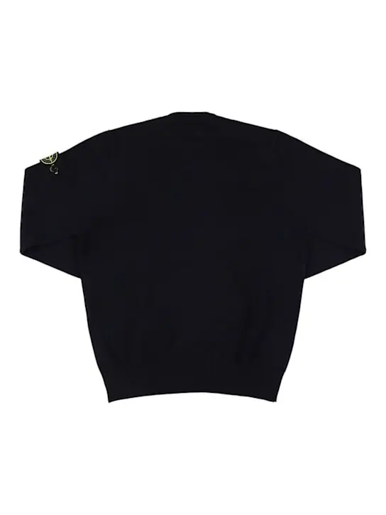 Stone Island Wool Knit Turtleneck Sweater