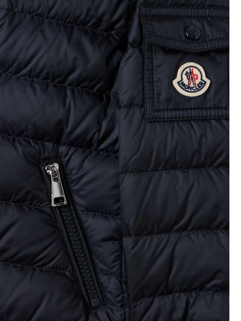 Moncler Hooded Quilted Down Jacket