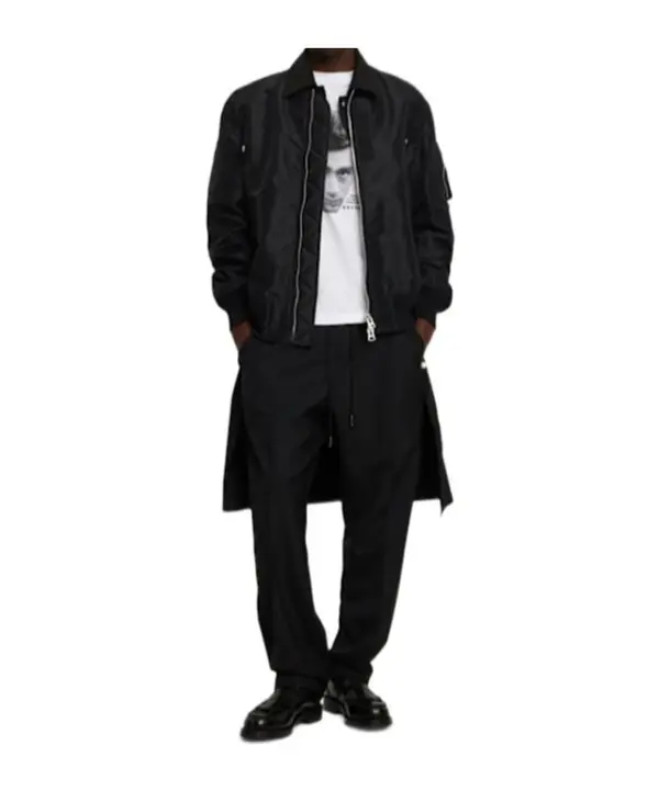 Sacai Ribcollar Casual Jacket