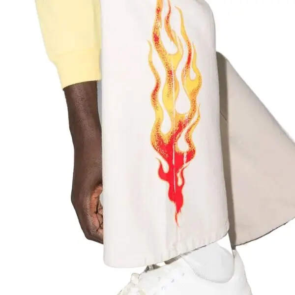 GALLERY DEPT. Flameprint Flared Jeans